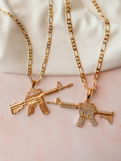 Gold Plated Weapons – Fran & Co. Jewelry Inc.
