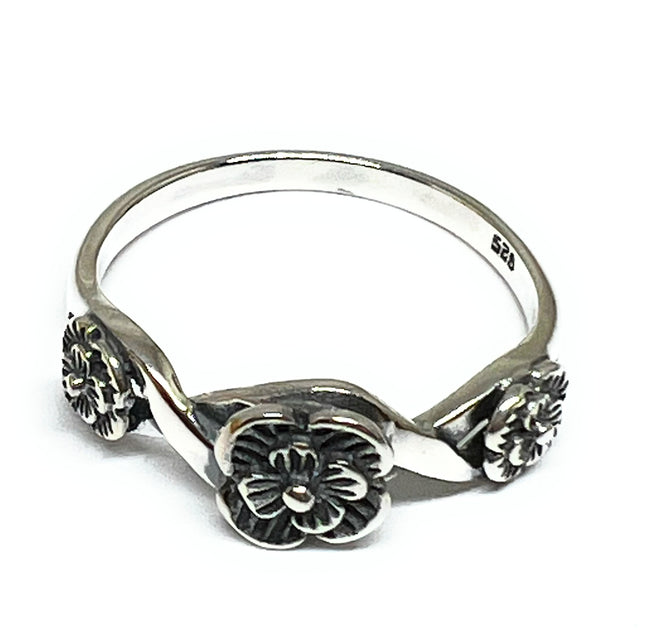 SILVER RINGS – Tagged "Silver Flowers"– Fran & Co. Jewelry Inc.