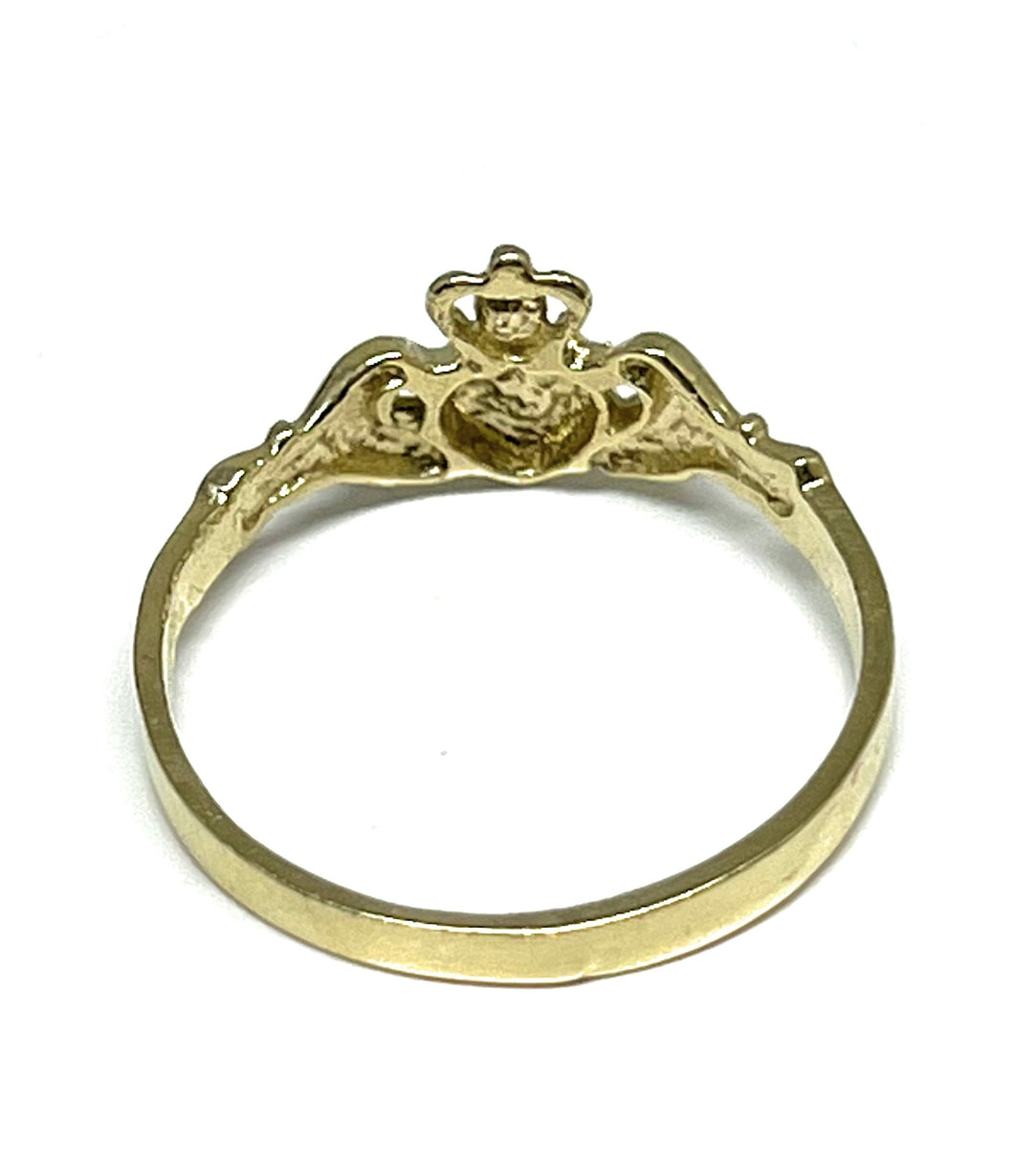 10k Solid Gold Claddagh Crown Ring – Fran & Co. Jewelry Inc.