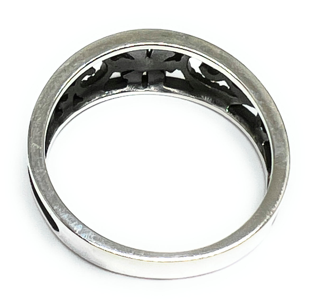 .925 Silver Flower Filigran Band Ring – Fran & Co. Jewelry Inc.